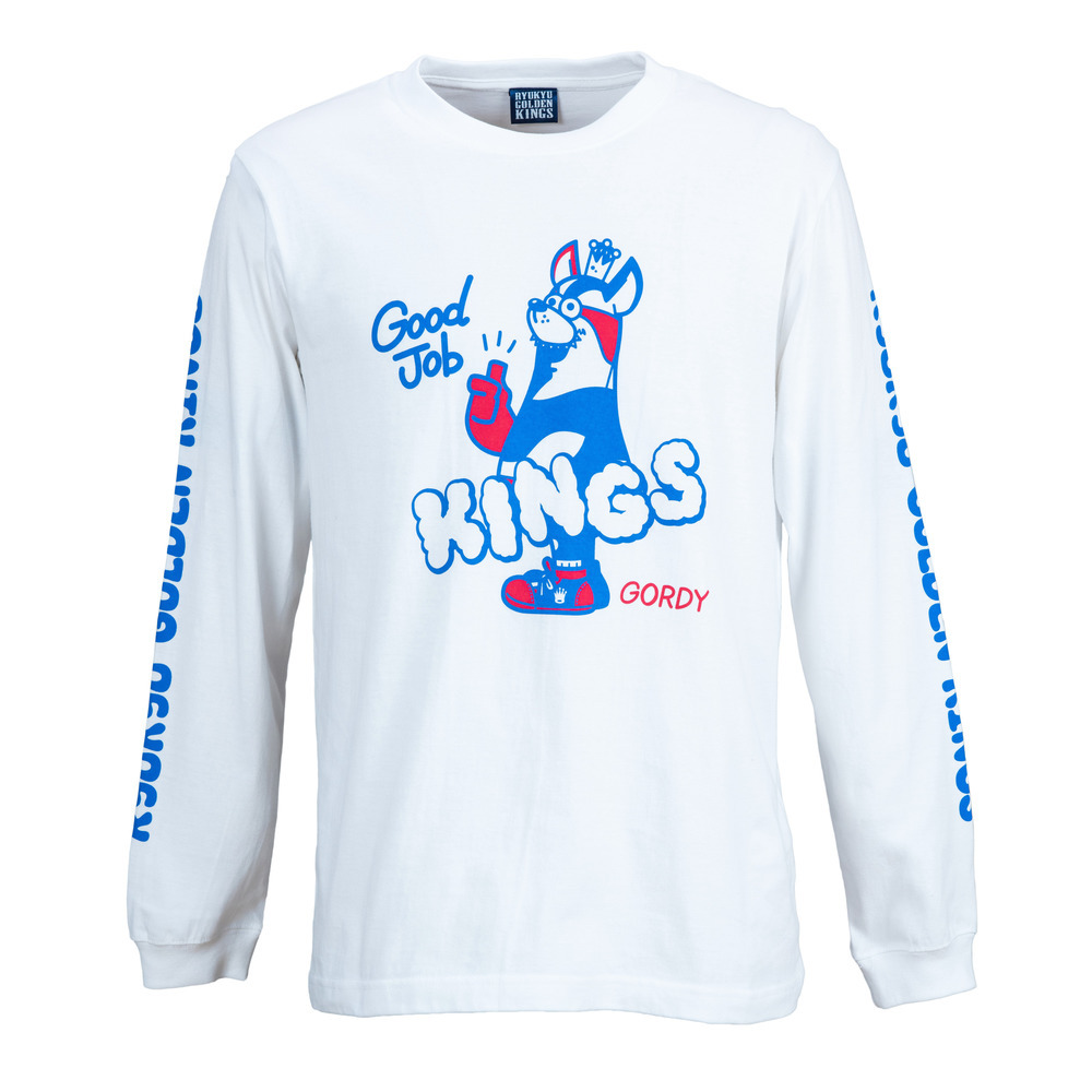 【新商品】Good Job Gordy Tee[WHT]｜琉球ゴールデンキングス｜B.LEAGUE（Bリーグ）公式オンラインショップ